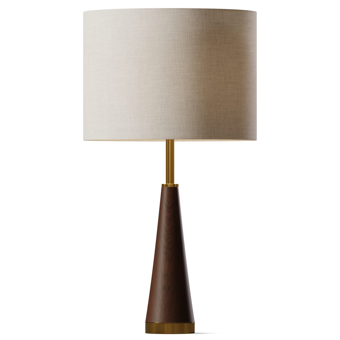 Nina Campbell Harwood Table Lamp - 3D Model for Corona