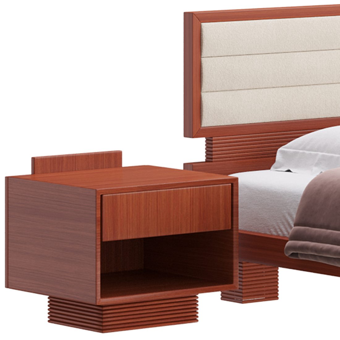Bed Scacchi 3D Model for Corona | CGMood