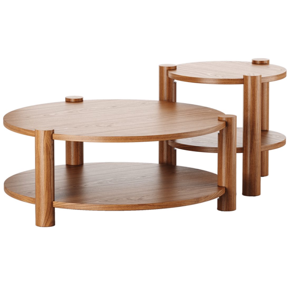 Lunden Round Tables - Pottery Barn 3D Model for Corona | CGMood