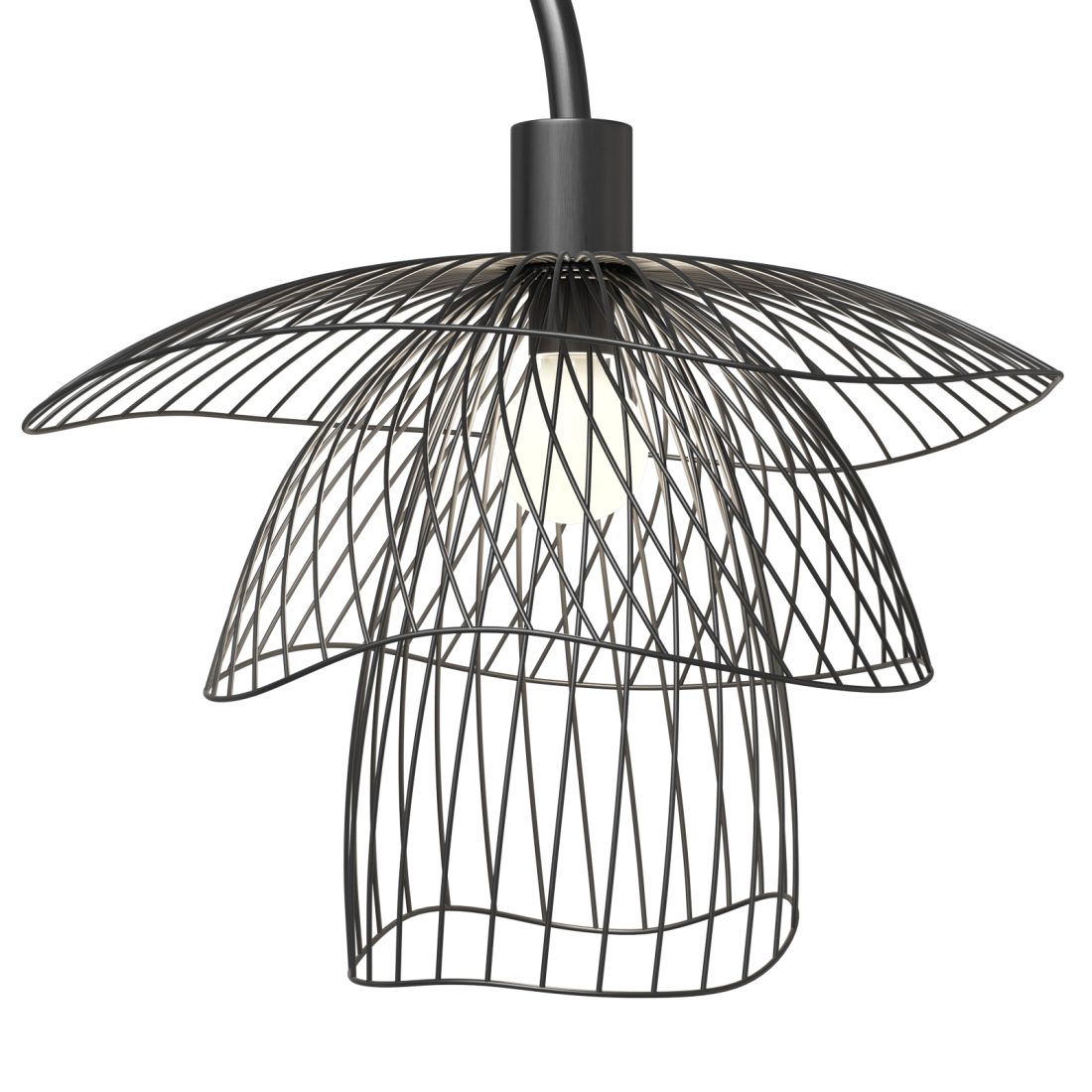 Forestier Floor Lamp Papillon - 3D Model for VRay, Corona