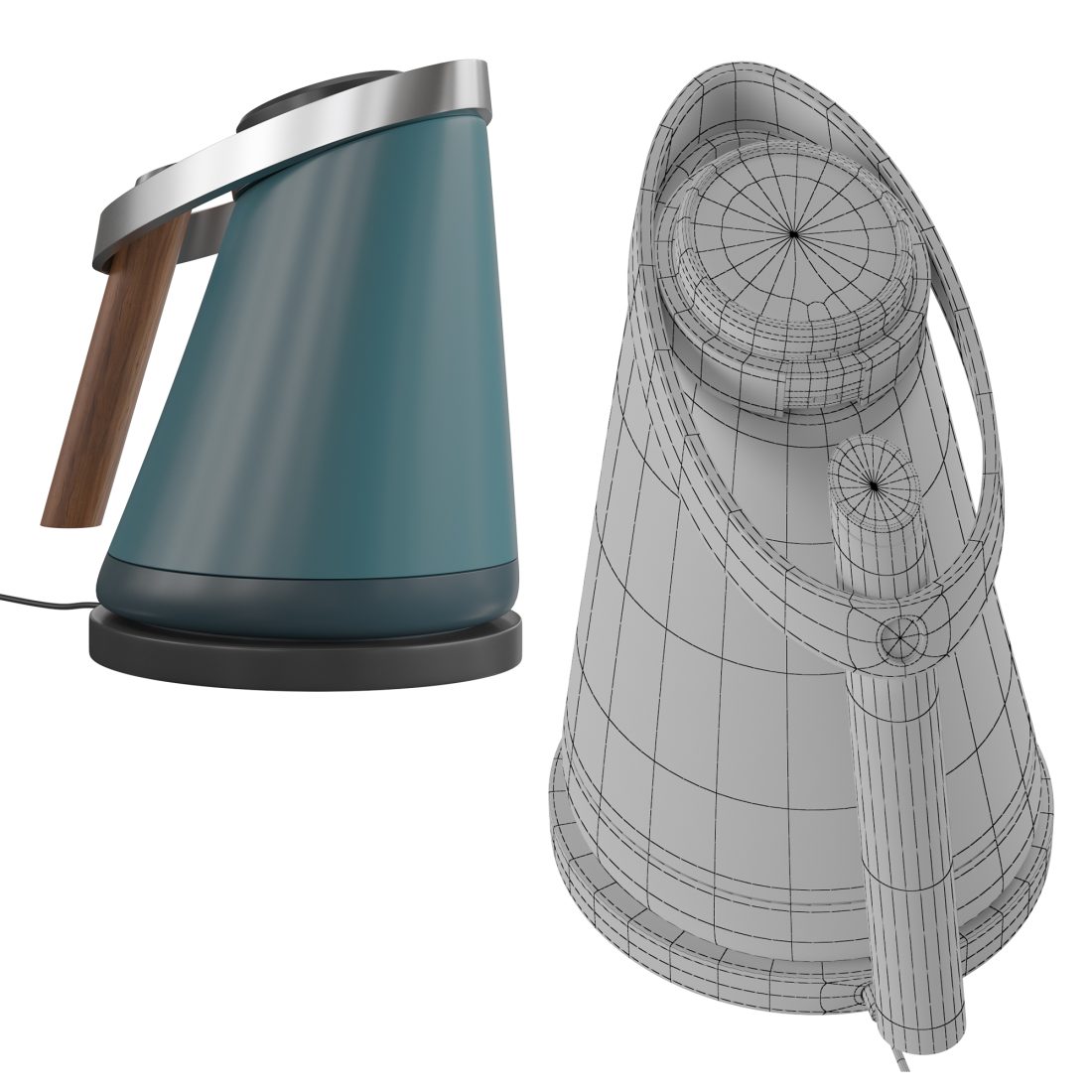 Smart Kettle - 3D Model for VRay, Corona