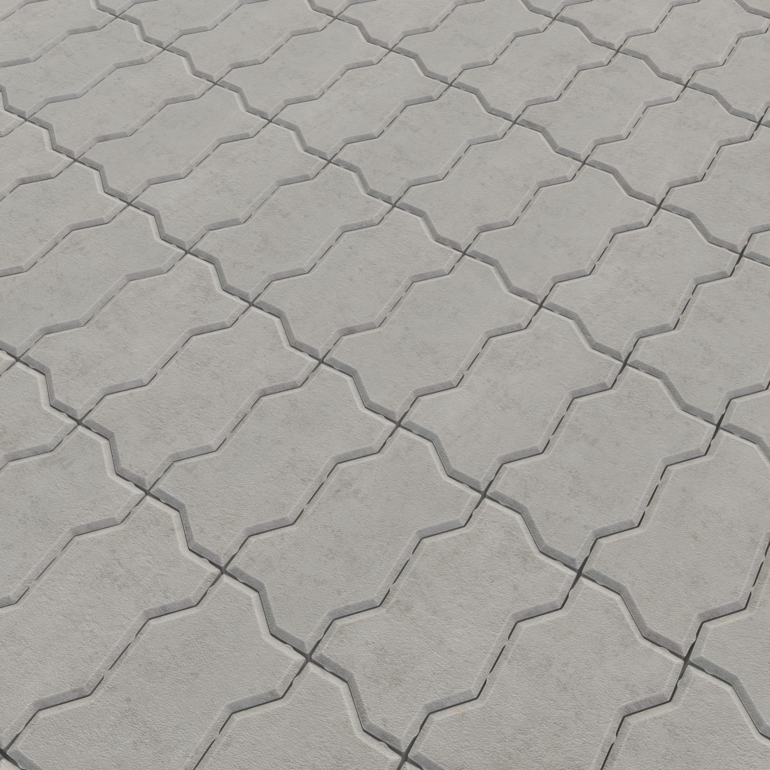 Paving Decor N7 - 3D Model for VRay