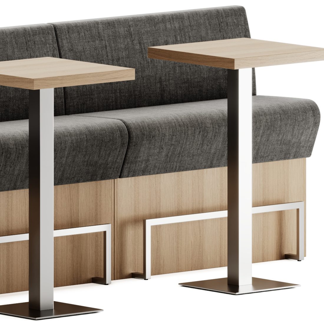 Space 765 Sectional Sofa And High Table Mt By Et A - 3D Model for Corona