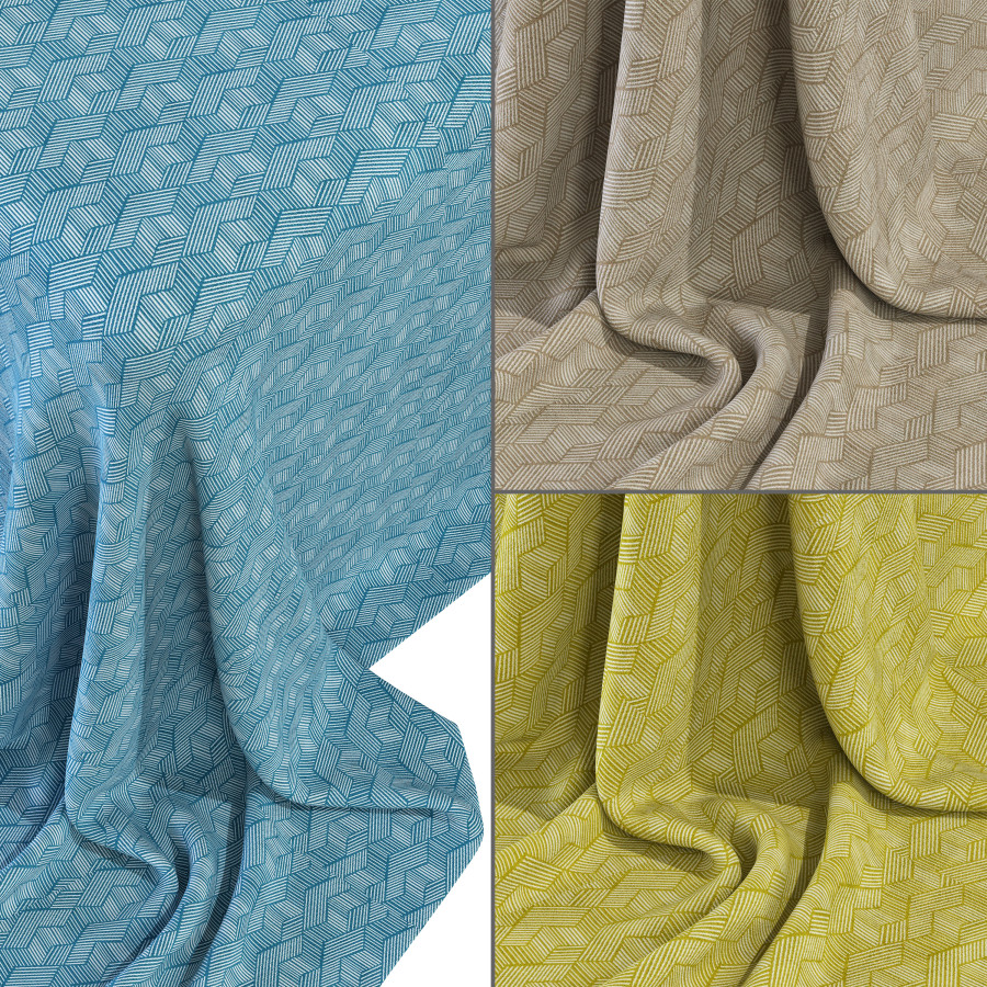 Fabric Collection Pool No. 23 3D Model for VRay, Corona | CGMood
