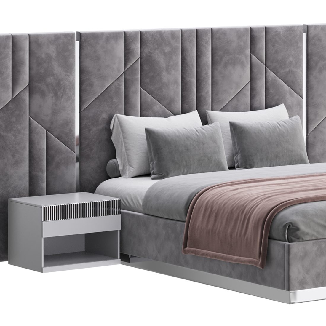 Vercelli Bed 3D Model for Corona | CGMood