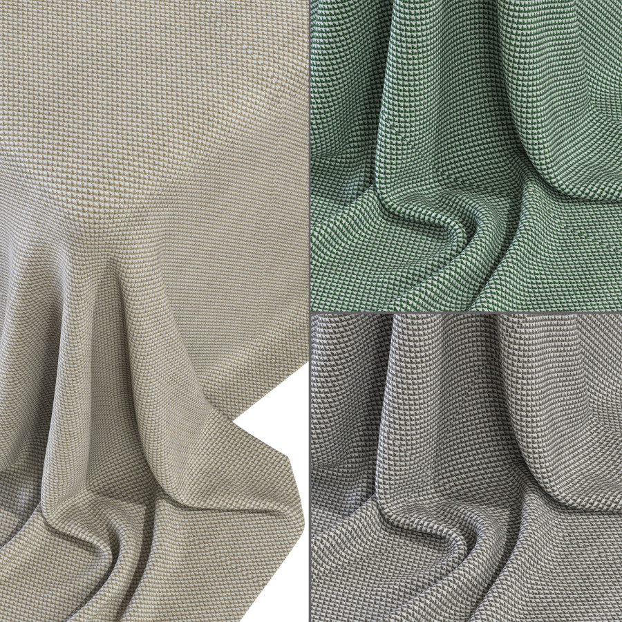 Fabric Collection Versilia No. 30 - 3D Model for VRay, Corona