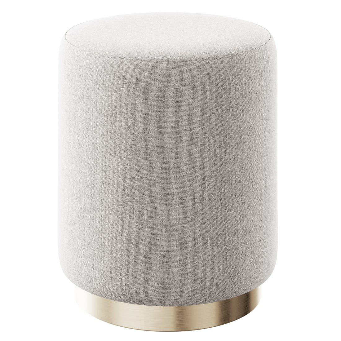 Camden Brass Base Stool By By Footstools & More - 3D Model for VRay