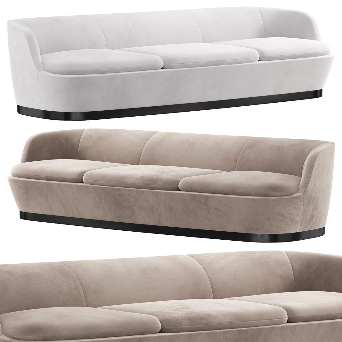 Orla Sofa 3D Model for Corona | CGMood