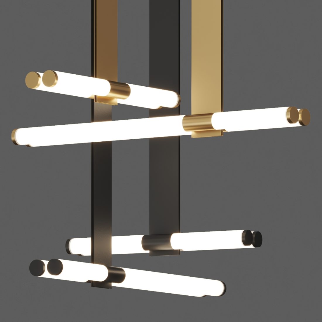 Luigi Volpi Artemisia Suspension Pandant Lamp 3D Model for VRay, Corona ...