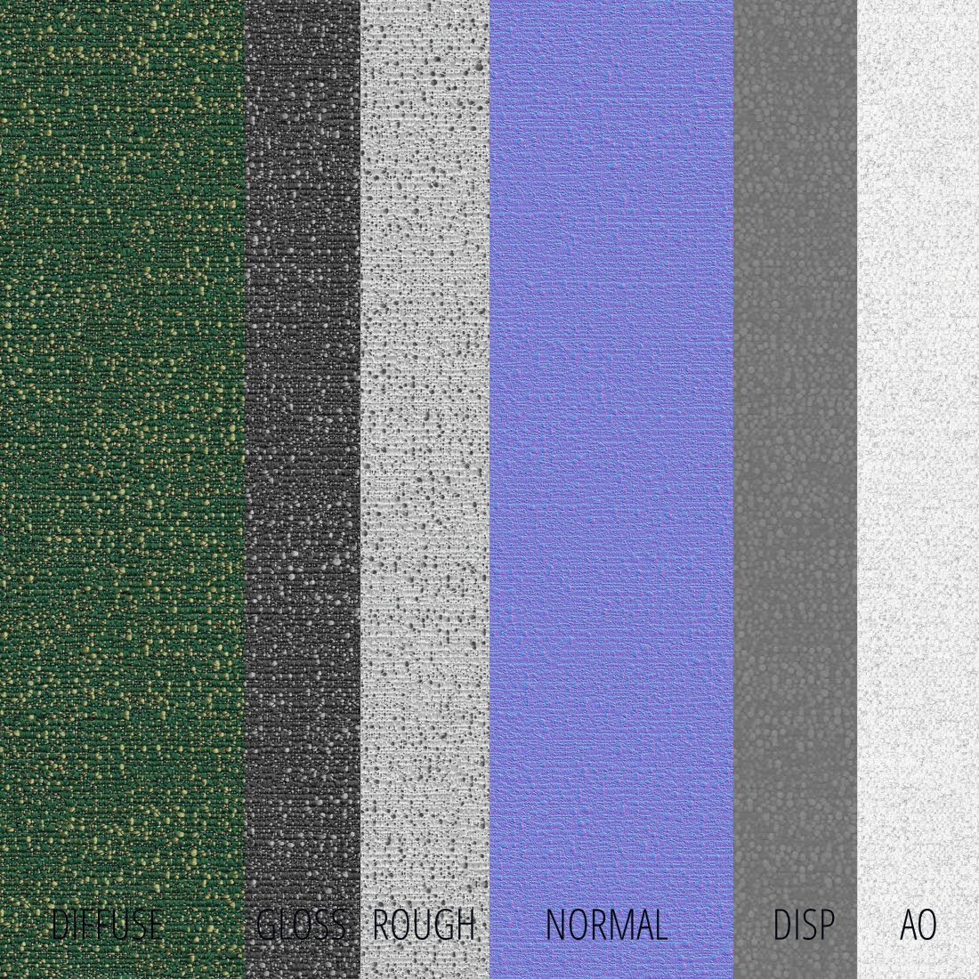 Upholstery Fabric Elba 4k Pbr Seamless - 3D Model for VRay, Corona, VRay