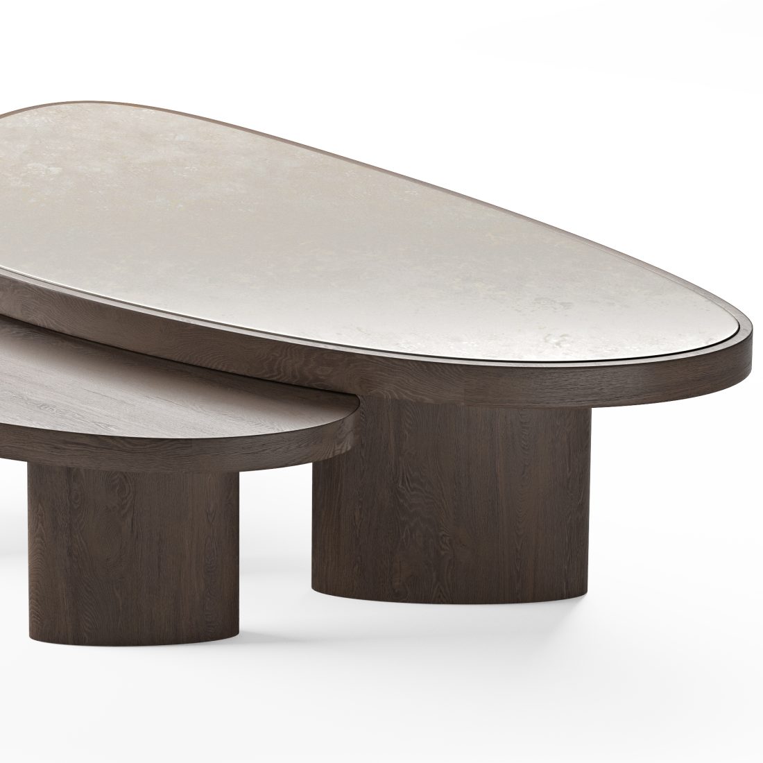 Hamilton Conte Silas Coffee Tables - 3D Model for VRay