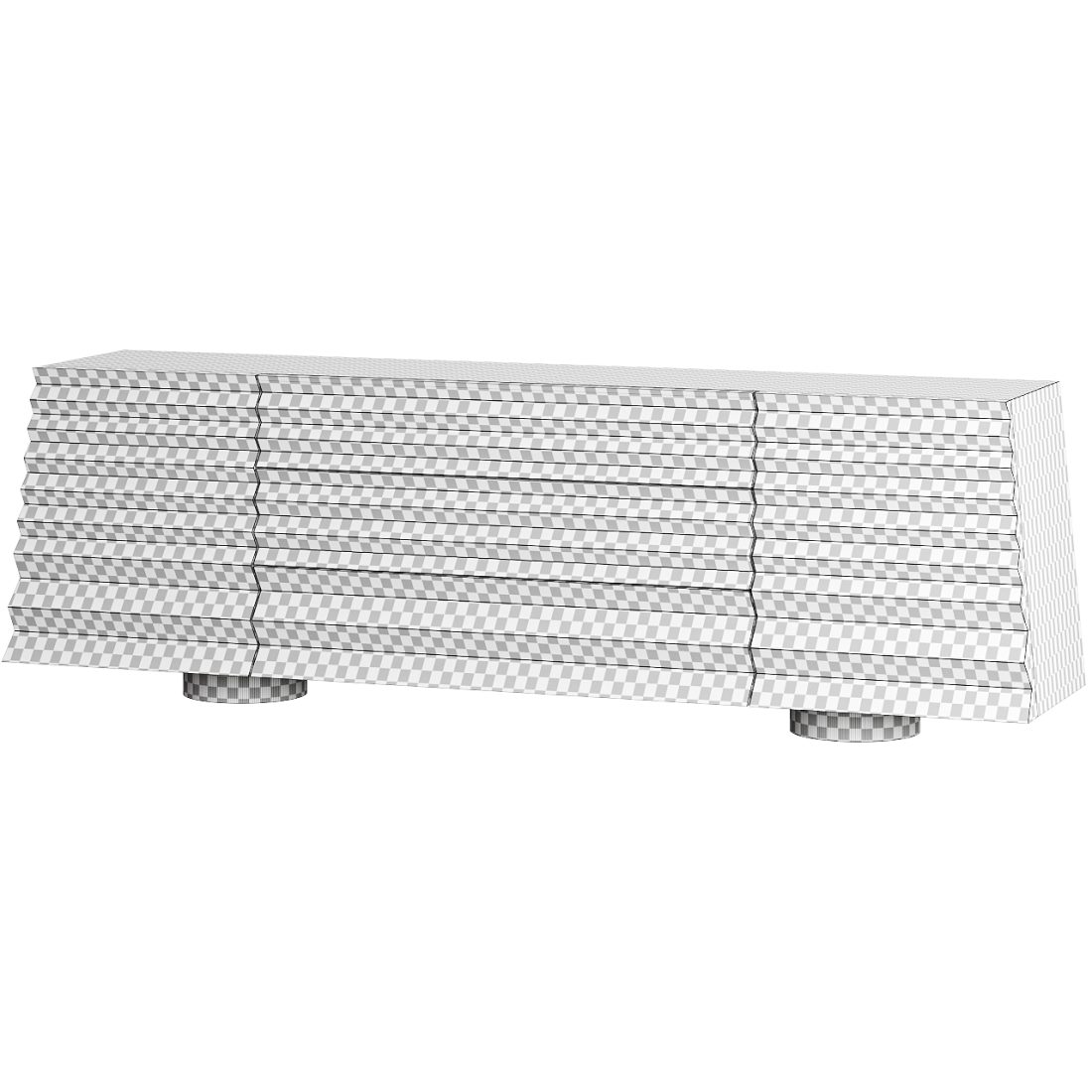 Ecoù Sideboard By Bogdan Ciocodeica 3D Model for Corona | CGMood