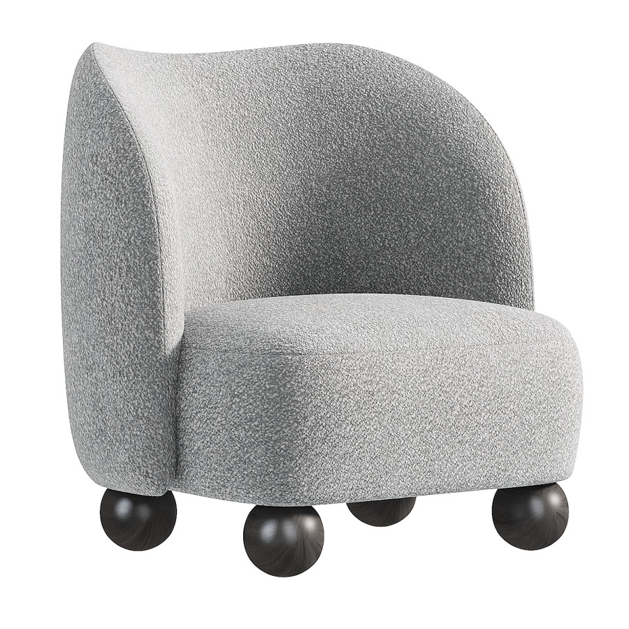 Alice Lounge Chair By Vorsen - 3D Model for Corona