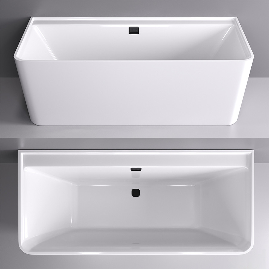 Wall-mounted Bathtub Villeroy & Boch Collaro - 3D Model for Corona