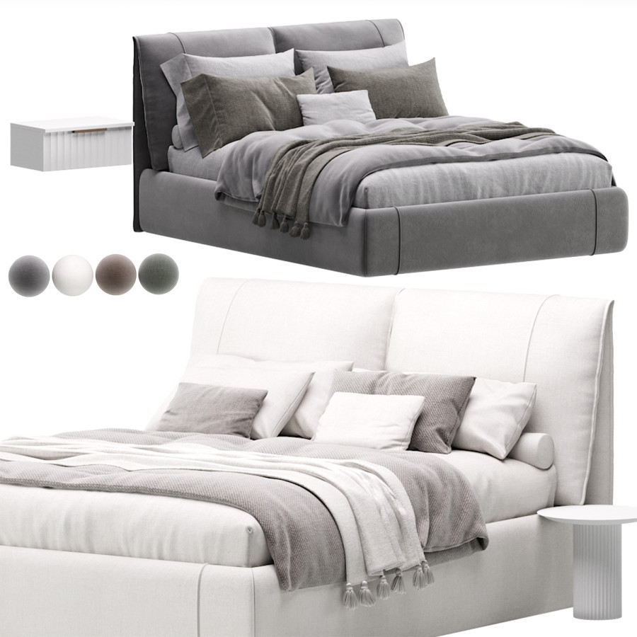 Bed Vailor - 3D Model for Corona