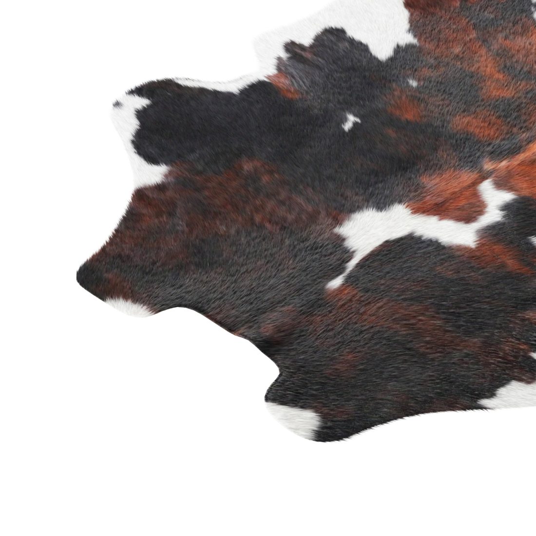 Tricolor Cowhide Rug #a27043 - 3D Model for VRay