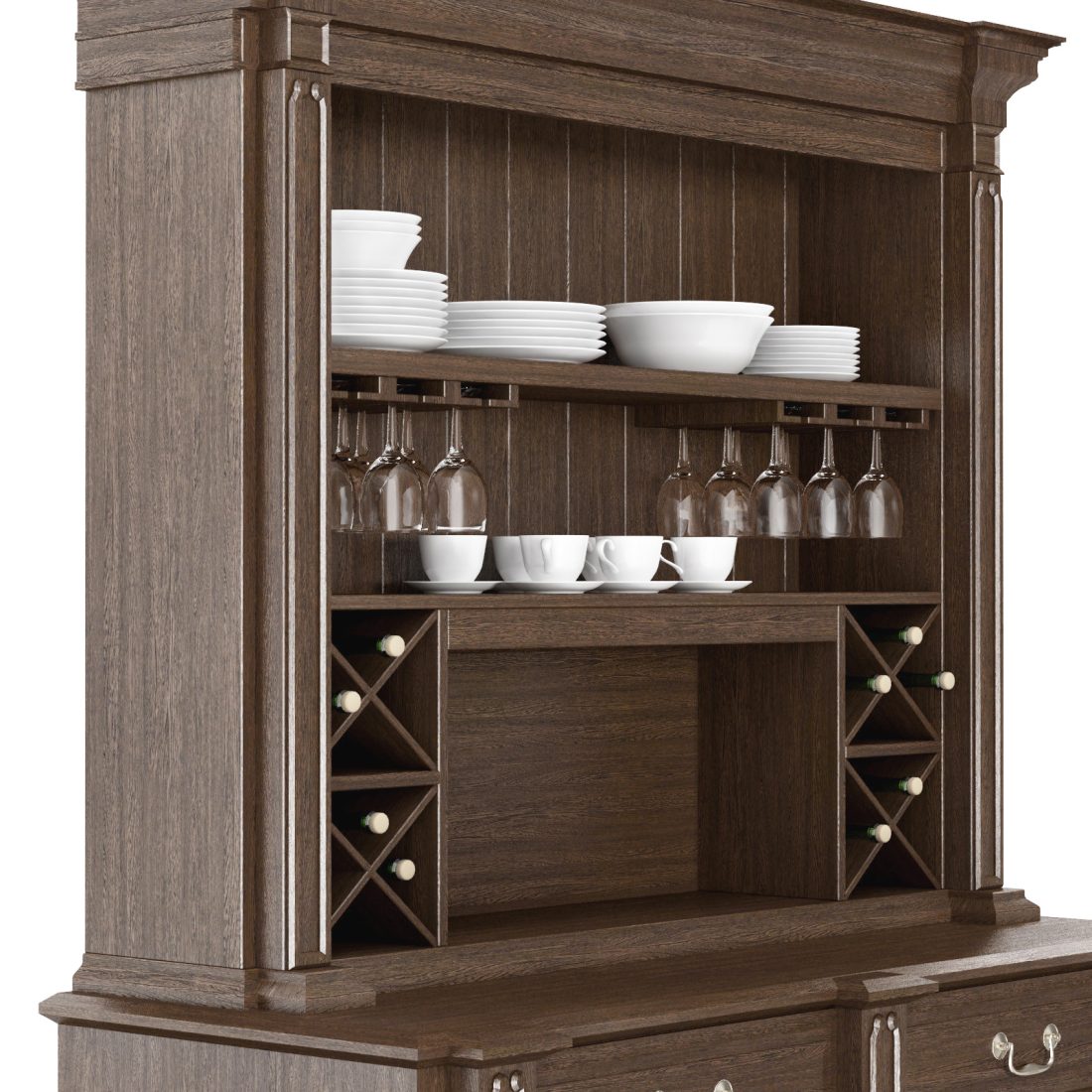 Waiter Station 3D Model for VRay | CGMood