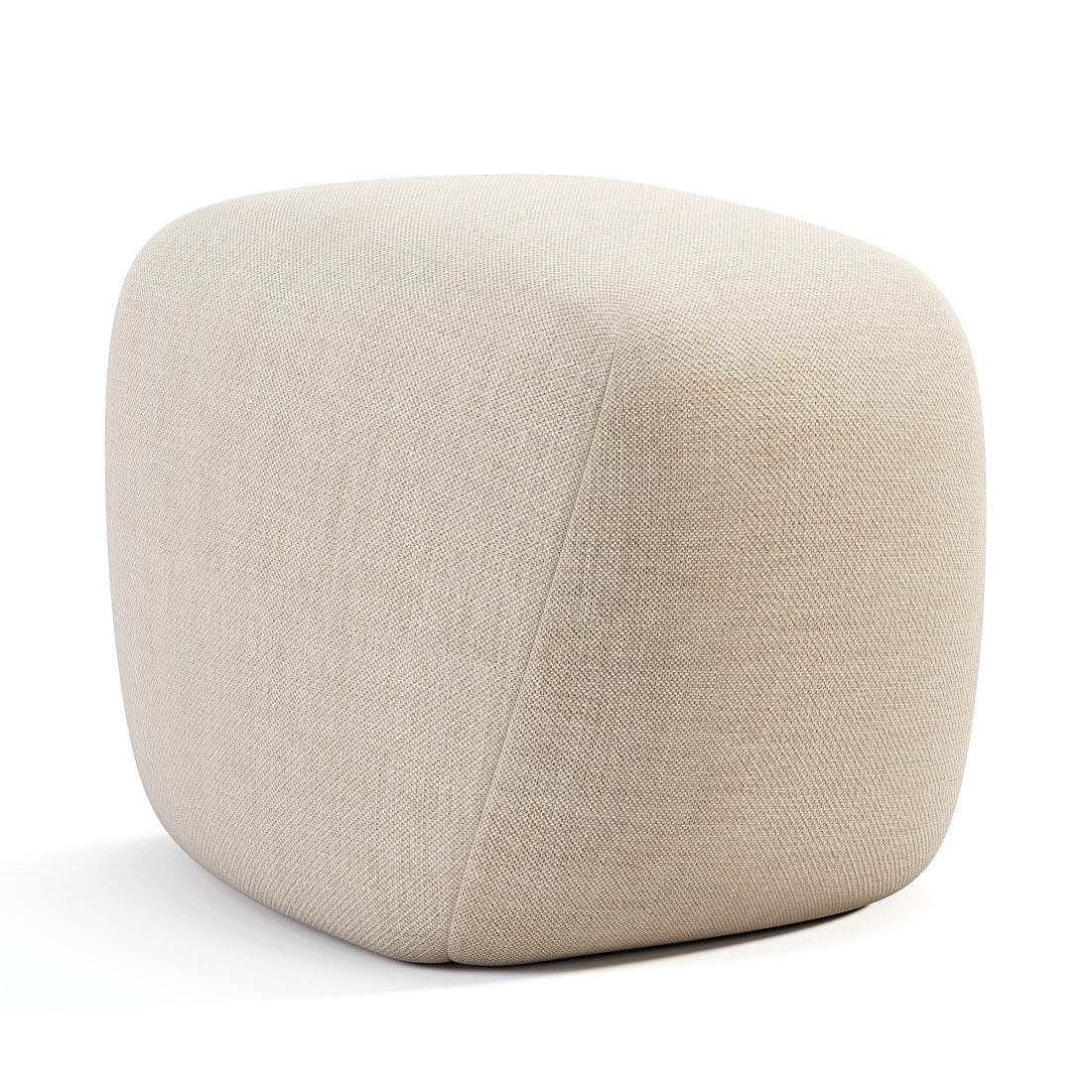 Pebble Rubble Pouf By Moroso - 3D Model for Corona