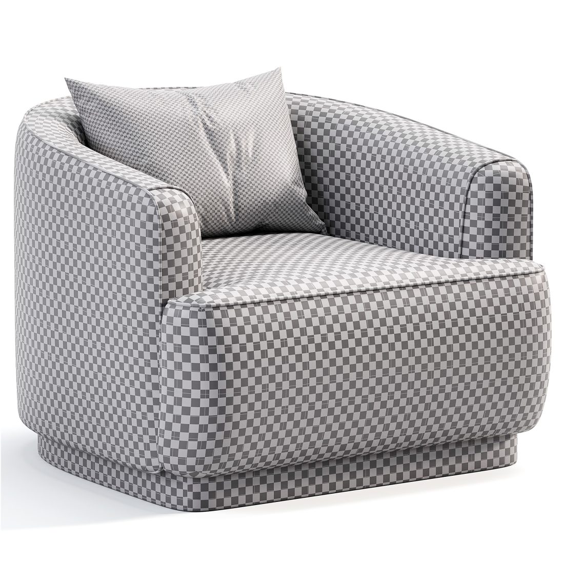 Rimini Armchair By Dantonehome - 3D Model for Corona