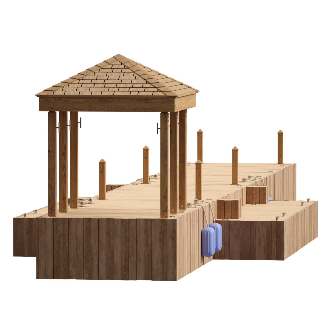 Wooden Pier 3D Model for FStorm, VRay, Corona | CGMood