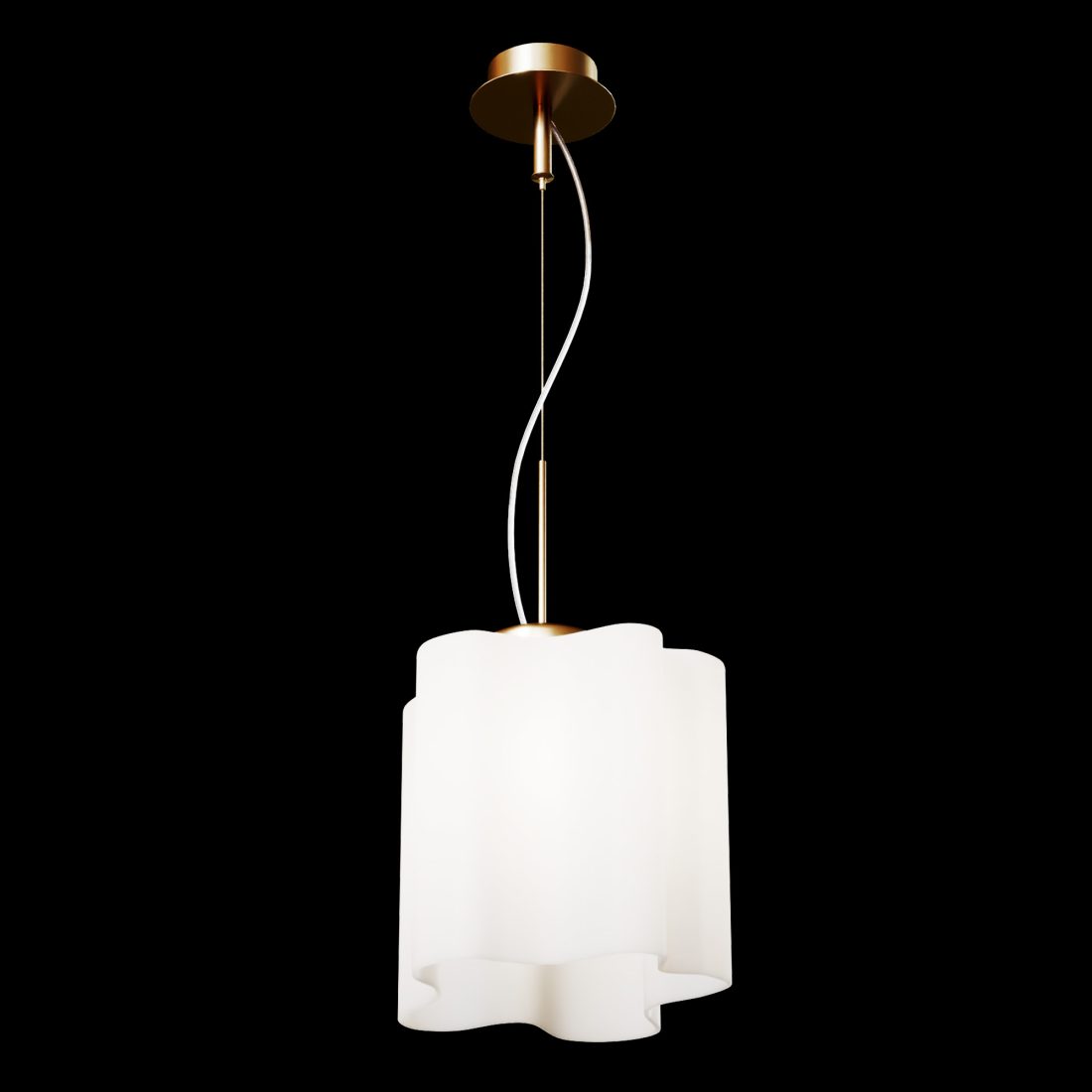 Svetilnik - Pendant Lamp Lightstar Nubi - 3D Model for VRay, Corona