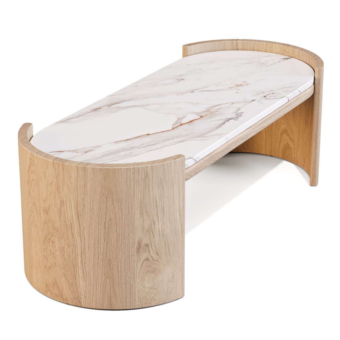 Parla: Hug-M - Coffee And Side Table - 3D Model for Corona