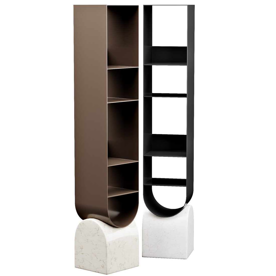 Vague Bookshelf By Bonaldo 3D Model for VRay, Corona | CGMood