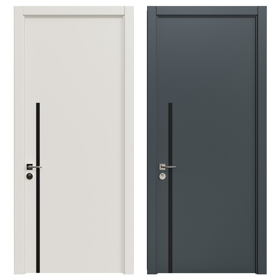 Interior Doors 237 - 3D Model for VRay, Corona