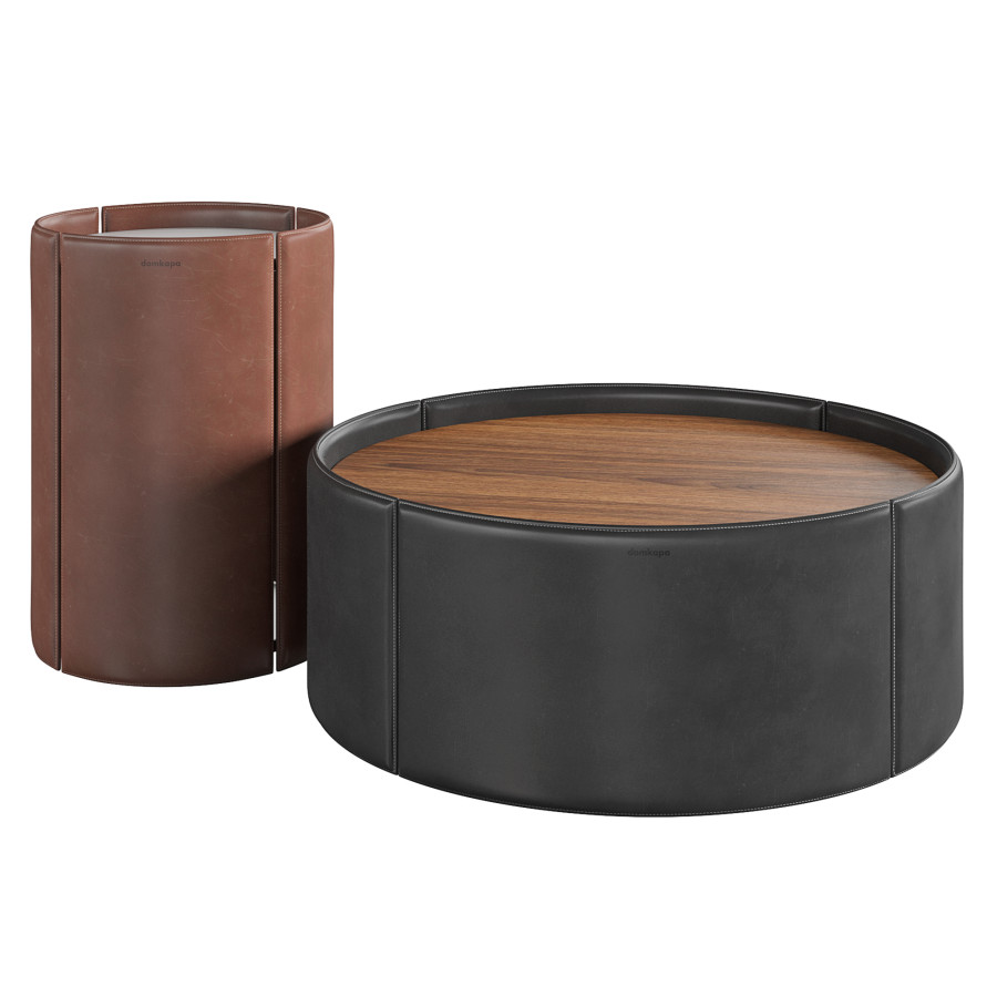 Mano Table Set - 3D Model for VRay, Corona