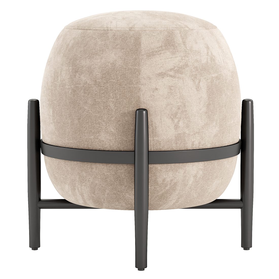 Sia Ottoman - Athena Taupe 3D Model for Corona | CGMood