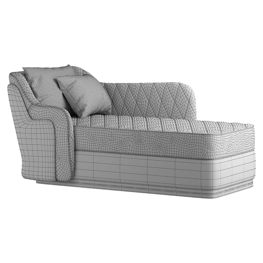 Charla Chaise Sofa 3D Model for Corona | CGMood