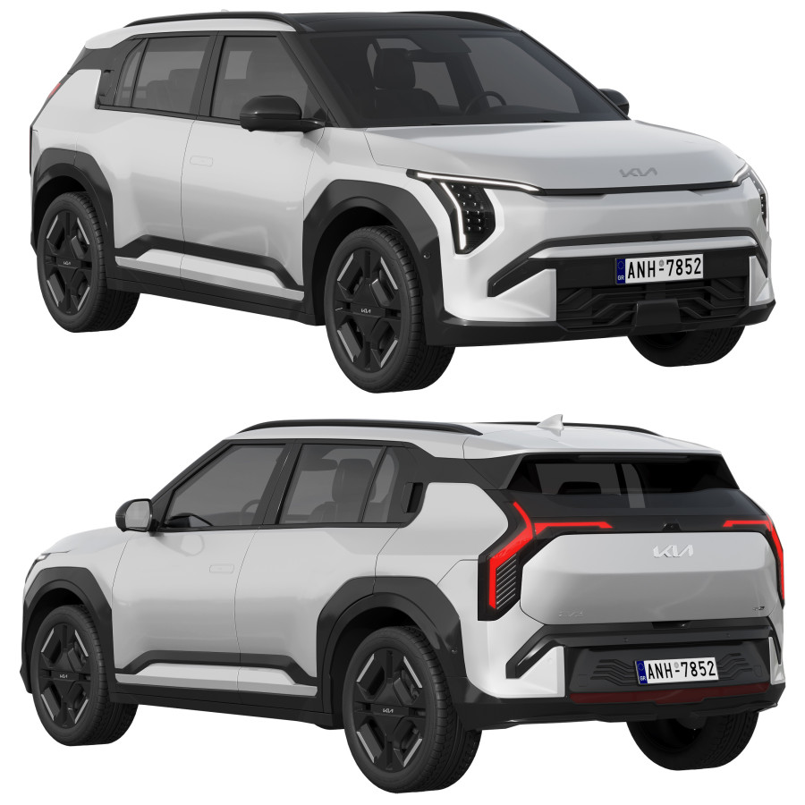 Kia EV3 GT-line - 3D Model for Corona
