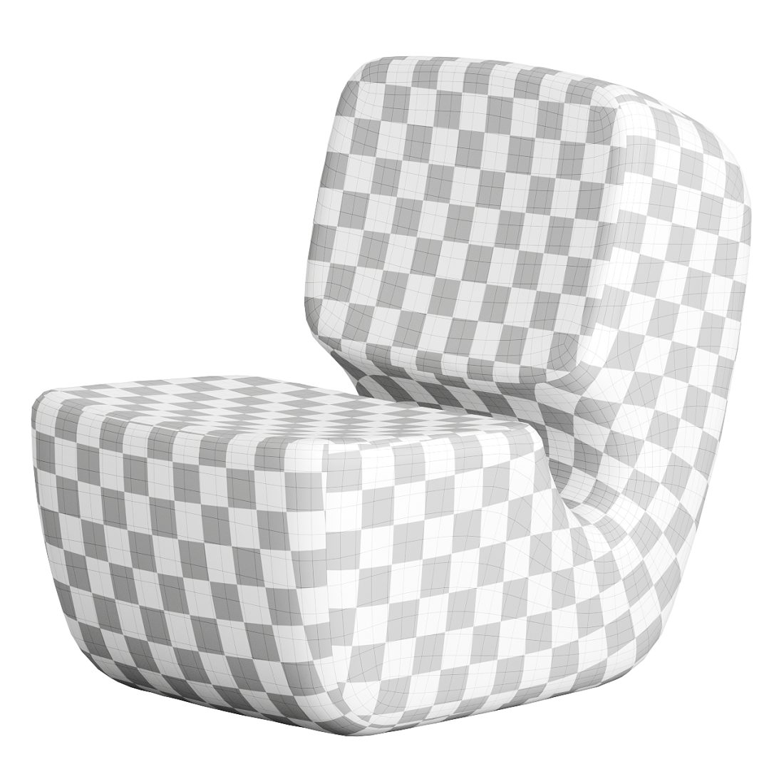 Zenith Chair By Marc Newson - 3D Model for Corona