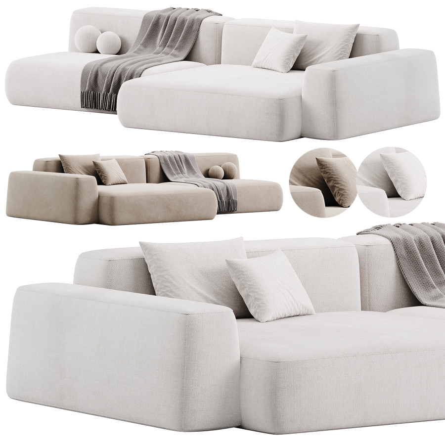 Sofa Sky By Tamamm - 3D Model for Corona
