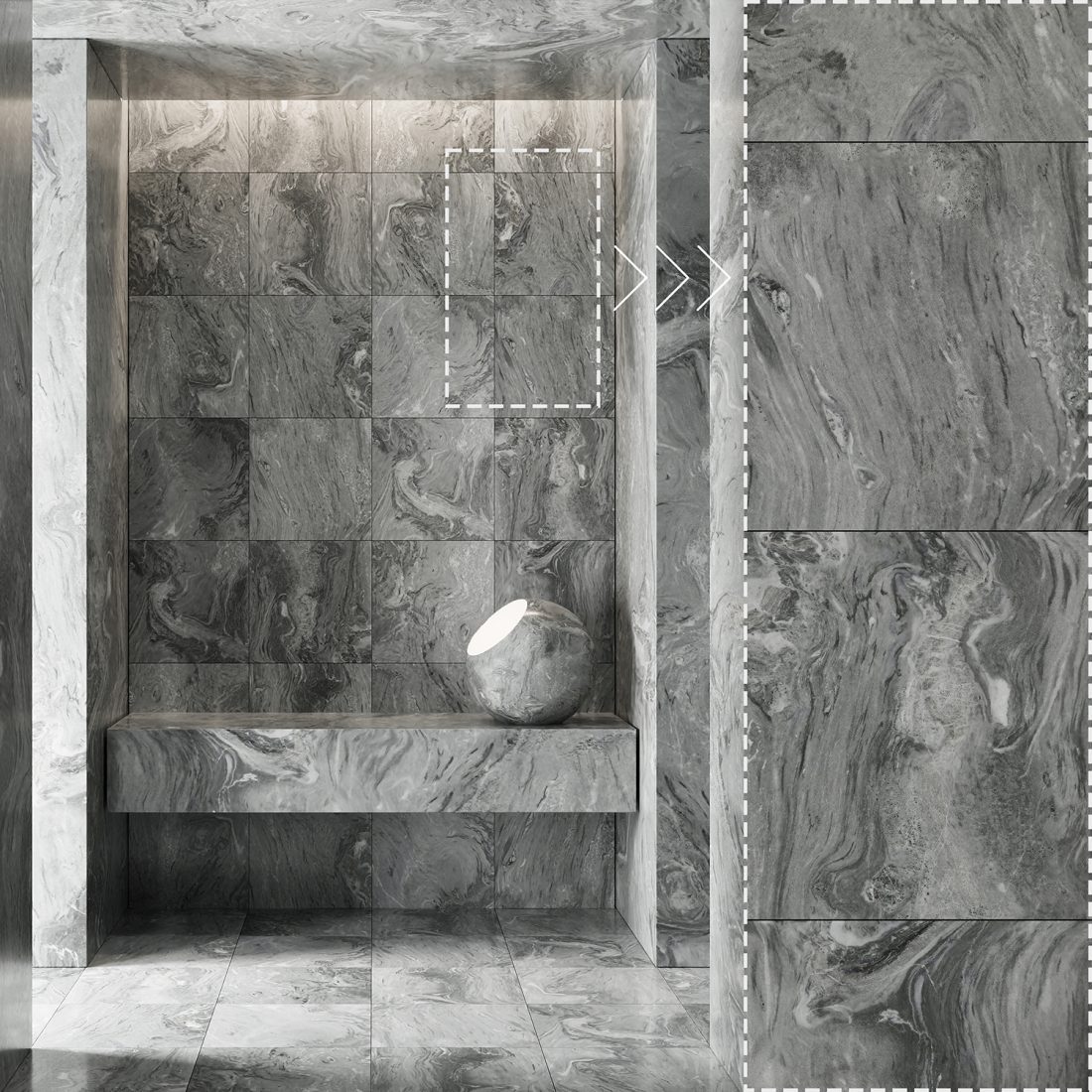 Marble Stone No139 Material for VRay, Corona | CGMood