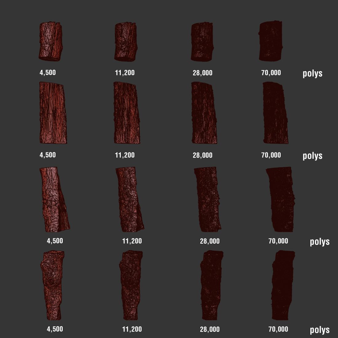 3d Scane Wood 01 – 4k Photorealistic - High Poly - 3D Model for VRay ...