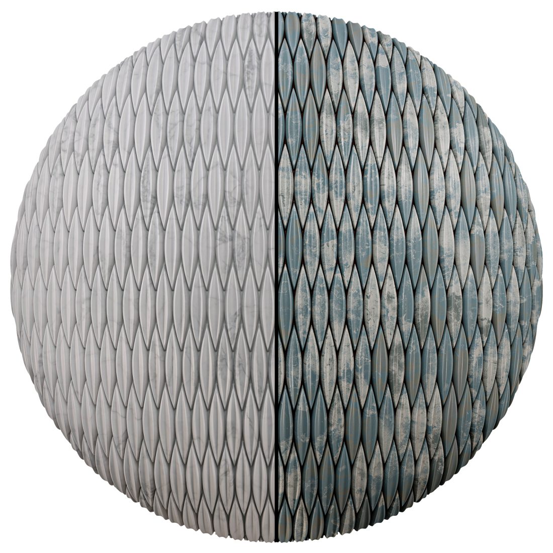 Modern 3d Ceramic Wall Tiles (seamless) Texture / PBR Material | CGMood