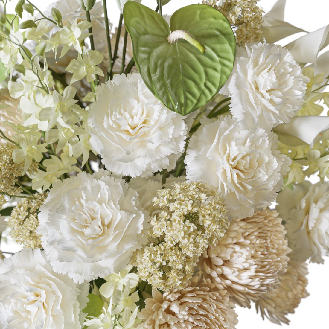 Flower Set 107 Pure Botanical Charm - 3D Model for VRay, Corona