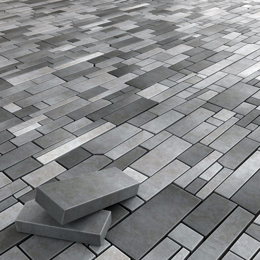 Paving Decor N19 3D Model for FStorm, VRay | CGMood