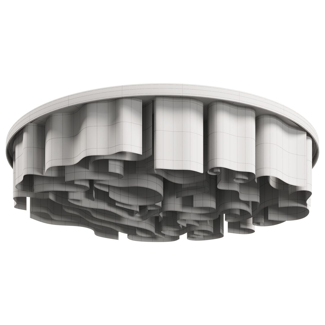 Paper Design Celing 1 3D Model for VRay, Corona | CGMood