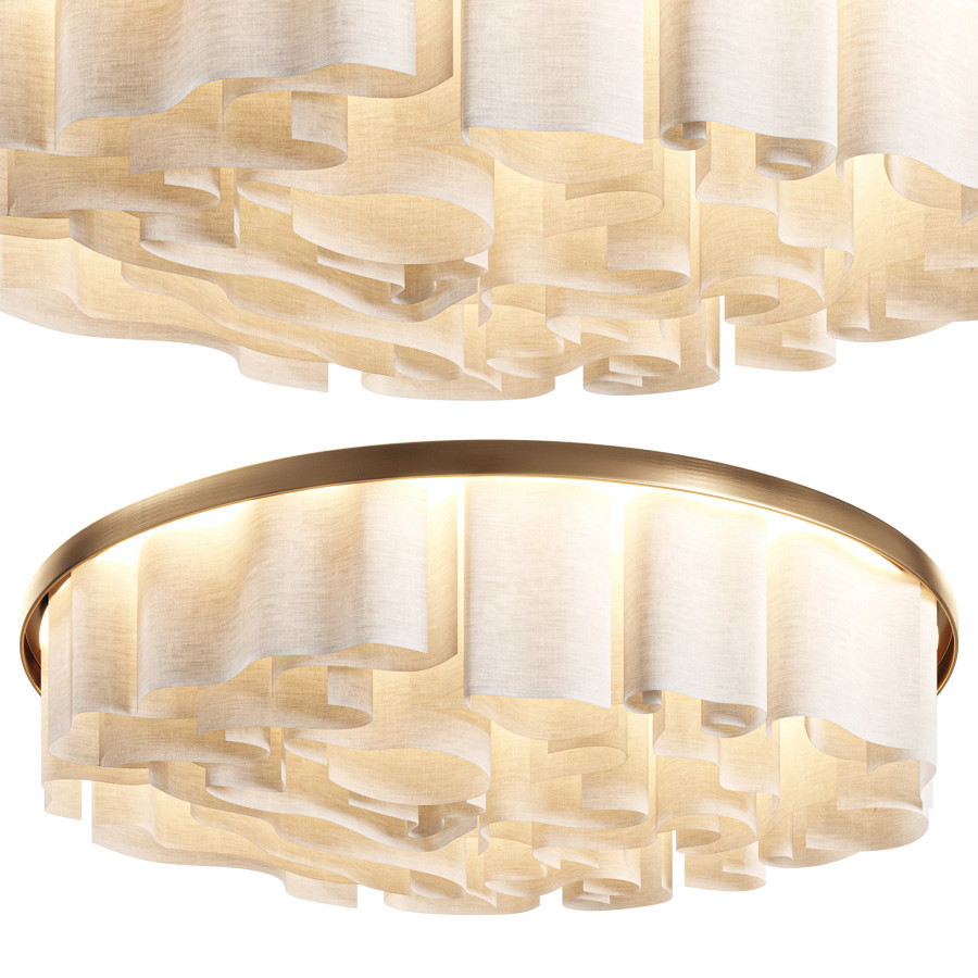 Paper Design Celing 1 3D Model for VRay, Corona | CGMood
