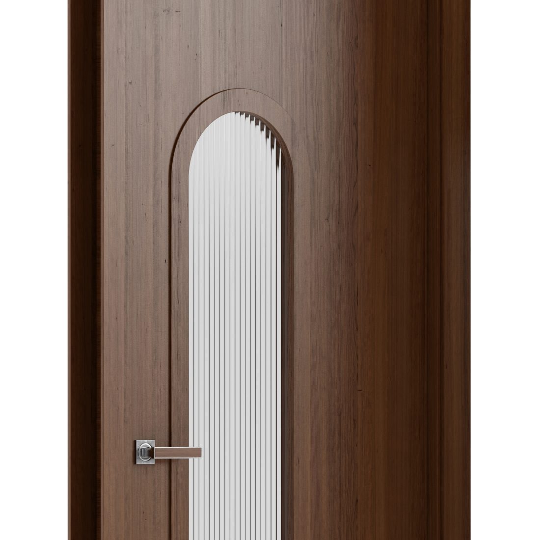 Interior Doors With Corrugated Glass Metro 3D Model for VRay, Corona ...