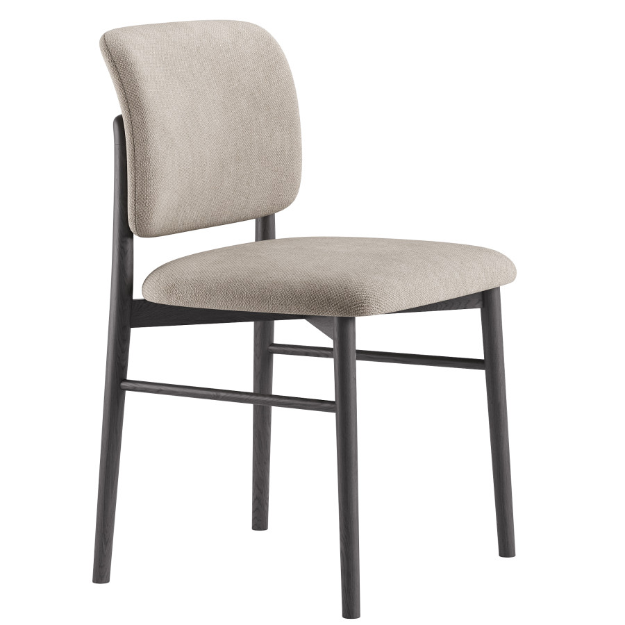 Janine Dining Chair By Diotti - 3D Model for Corona