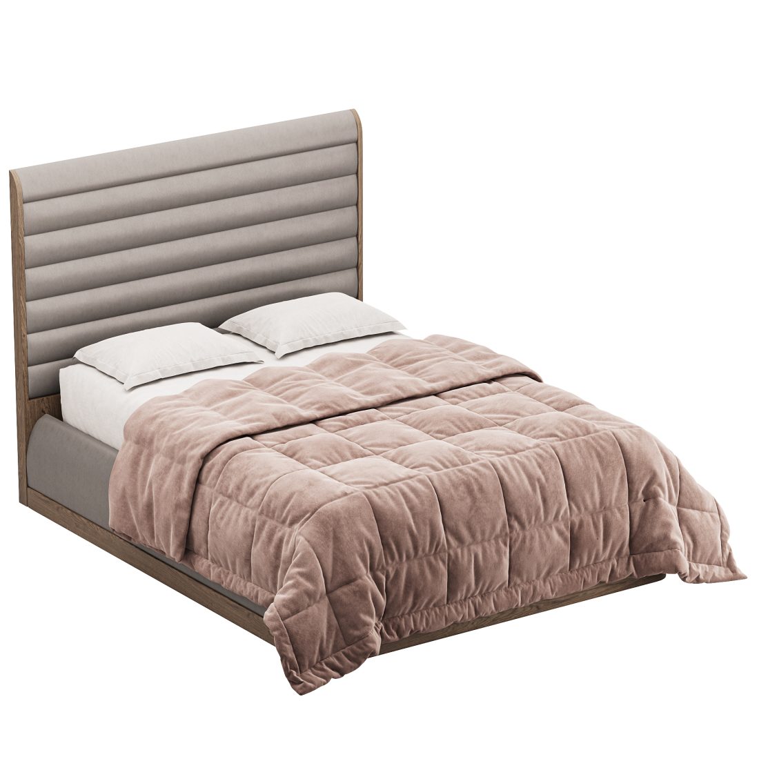 La Moda Bed - 3D Model for Corona
