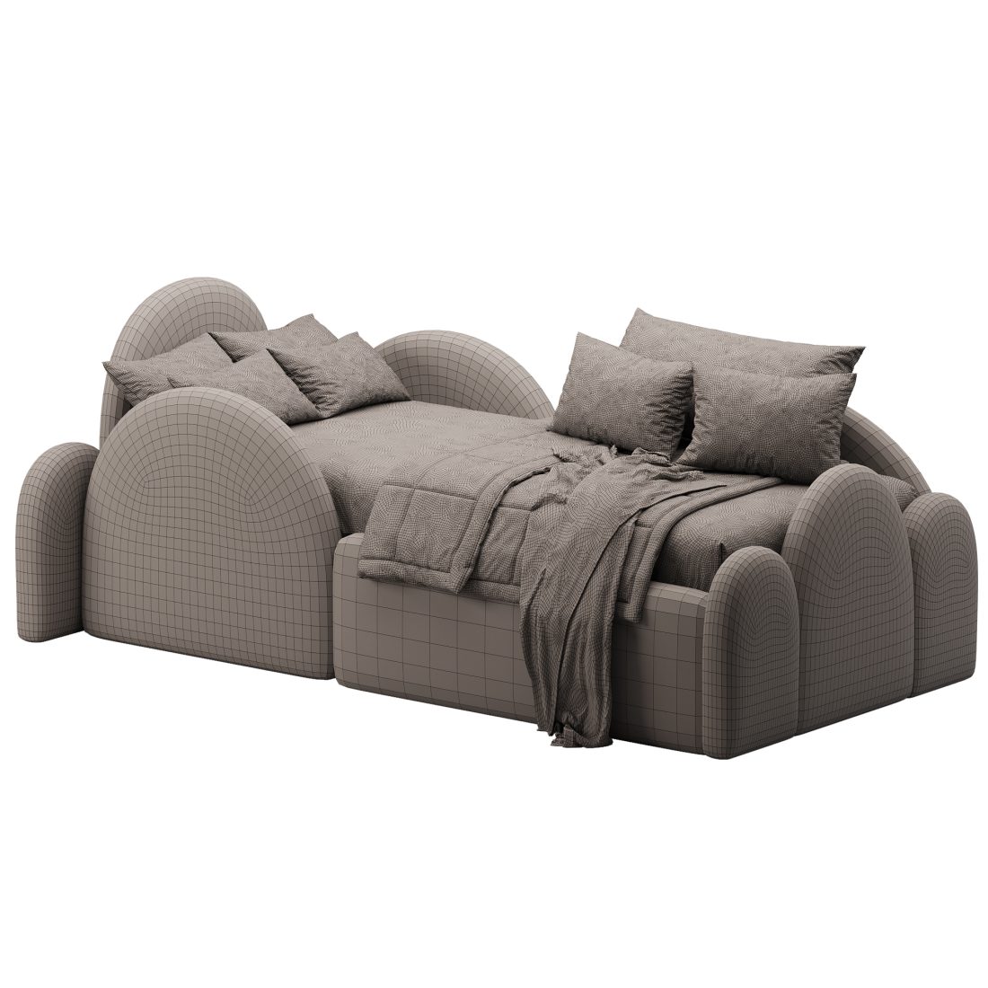 Gaben Kids Bed - 3D Model for Corona
