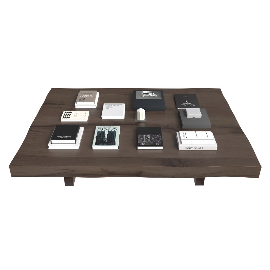 Custom Made Low Wood Coffee Table - 3D Model for Corona