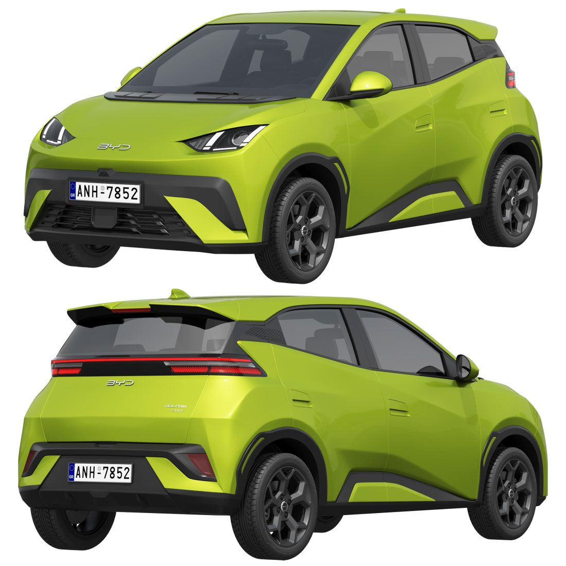 BYD Dolphin Surf 2025 3D Model for Corona | CGMood