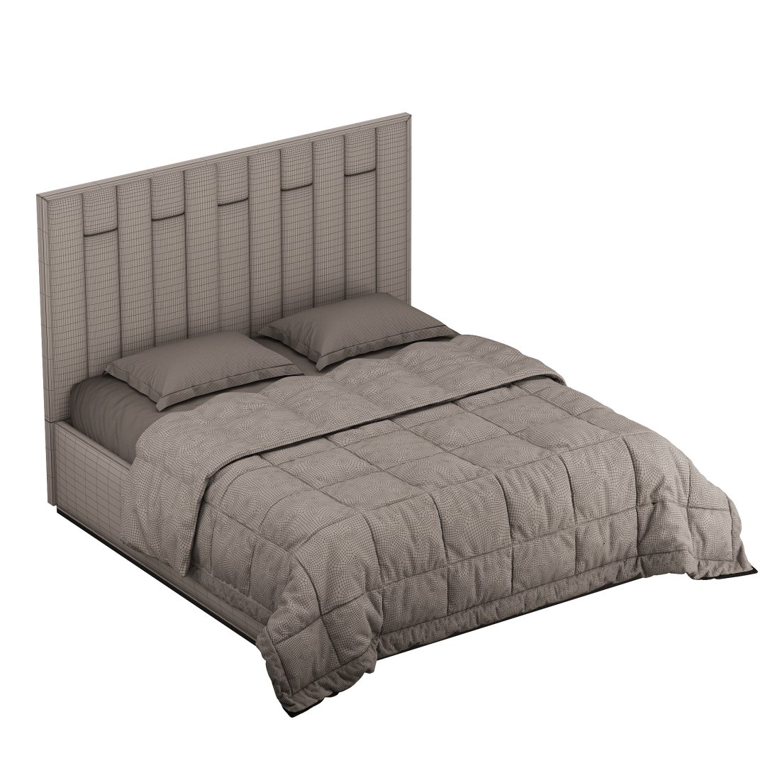 Nemu King Bed 3D Model for Corona | CGMood