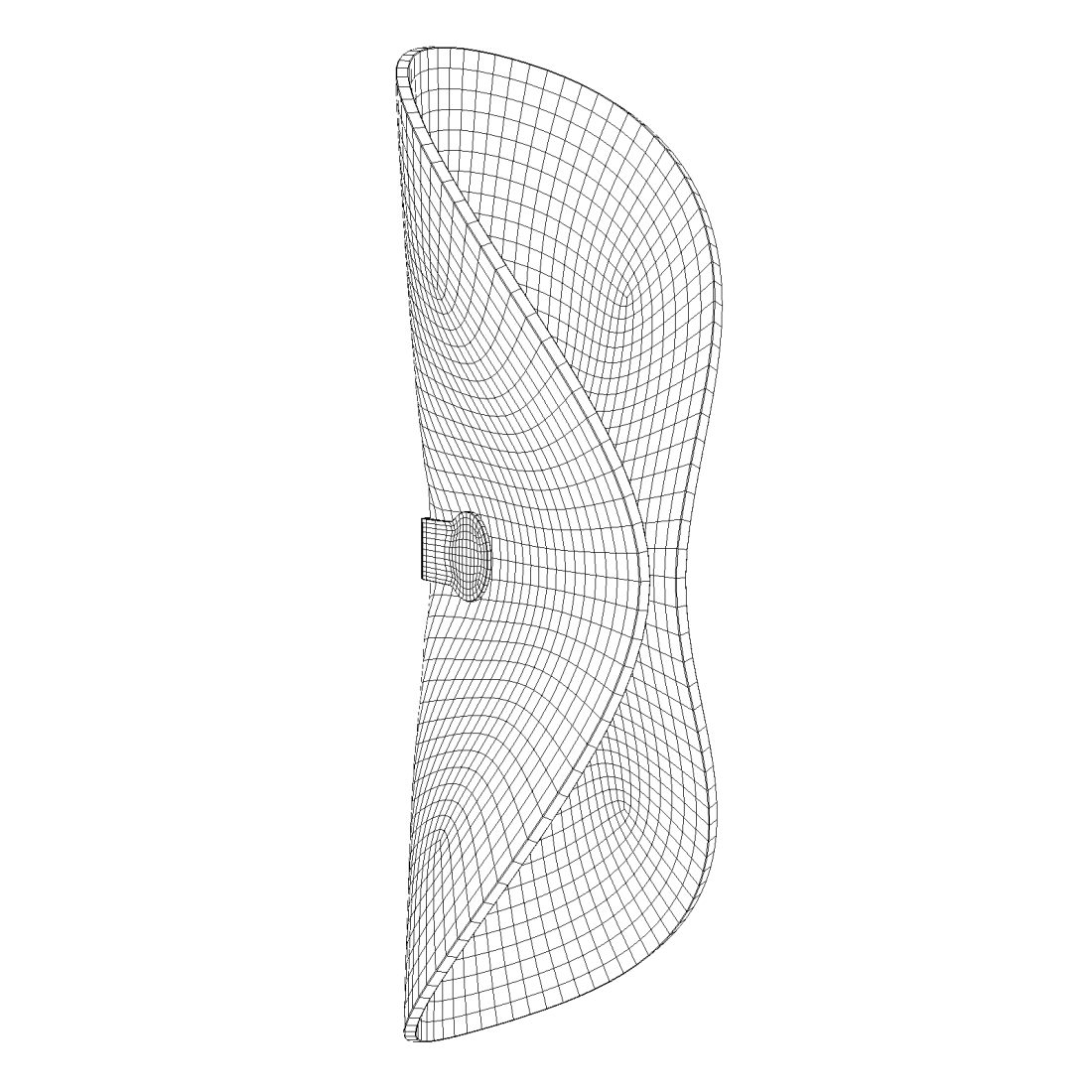 Hey Sign Acoustic Wall Element Loop 3D Model for VRay, Corona | CGMood