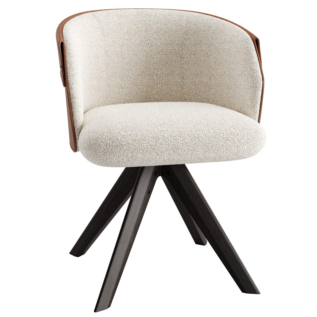 Table And Chair Enn Ozzy By Flexform - 3D Model for VRay, Corona